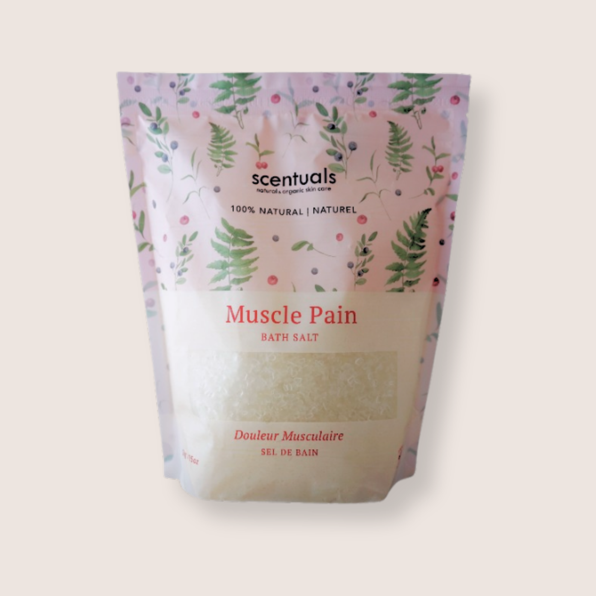 Muscle Pain Bath Salt – Scentuals Natural & Organic Skin Care