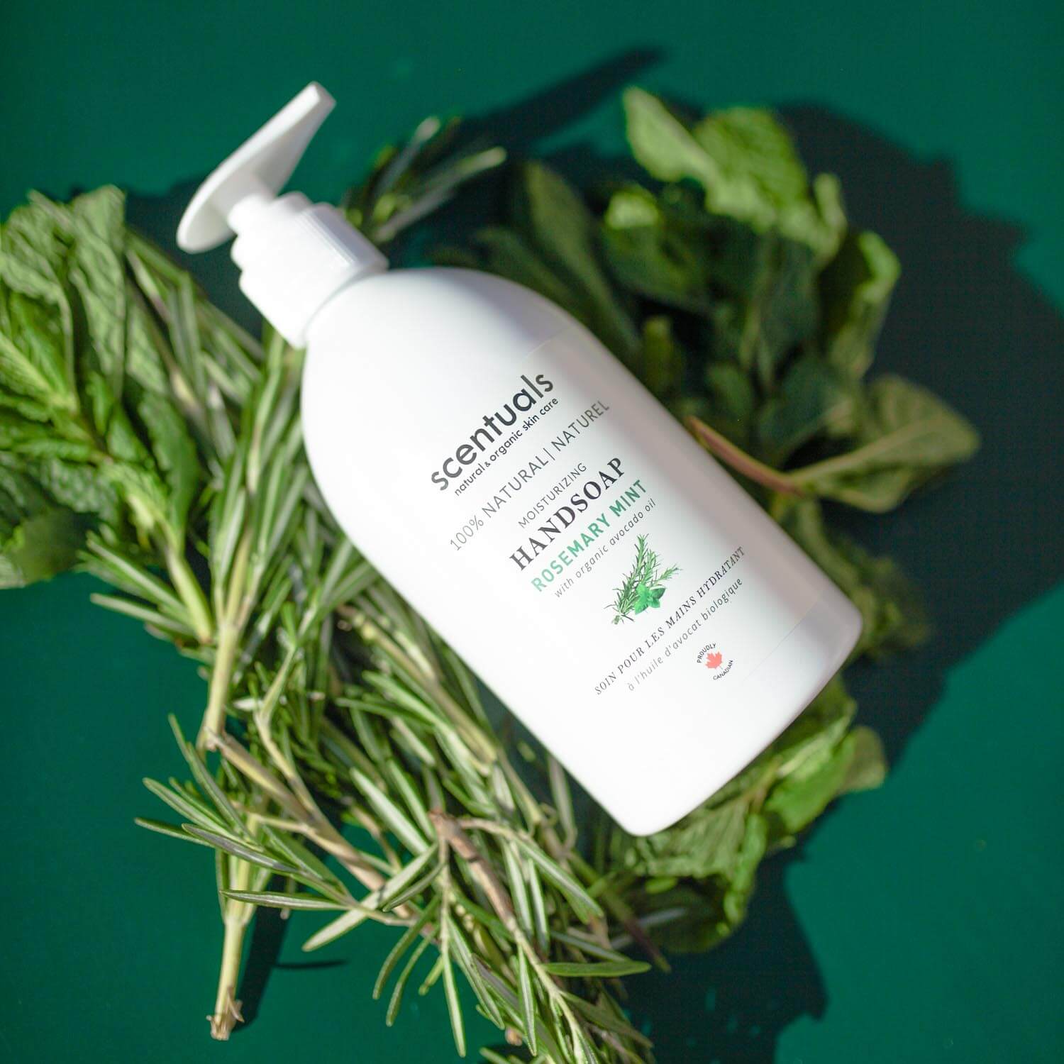 Rosemary Mint Hand Soap | Scentuals Natural & Organic Skin Care